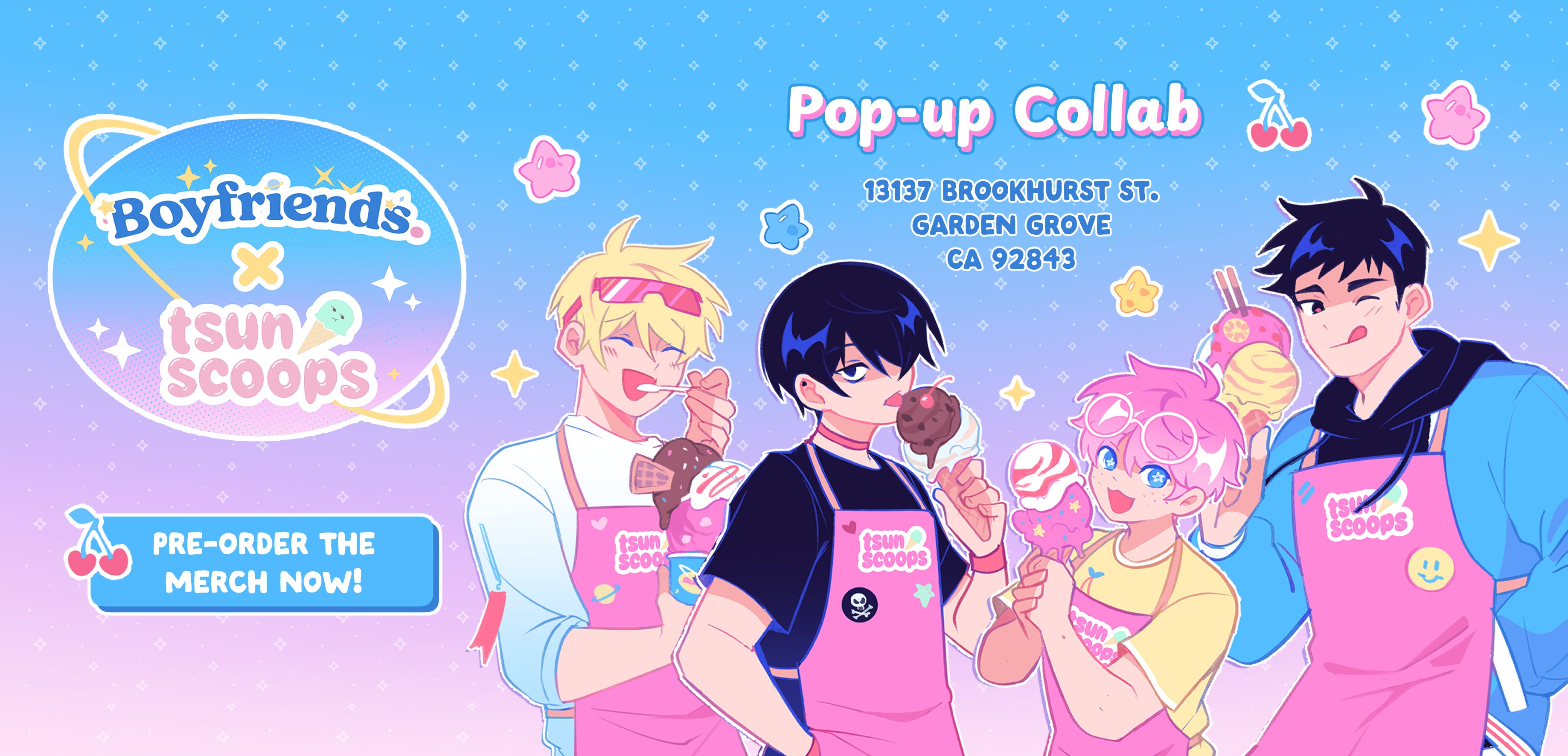 Boyfriends. x Tsun Scoops Collab – Refrainbow